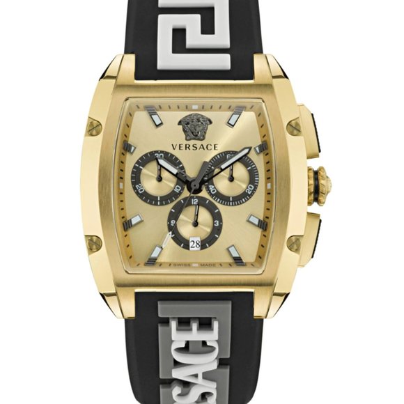 Versace | Accessories | Versace Mens 42mm Ardillon Buckle Luxury Watch ...